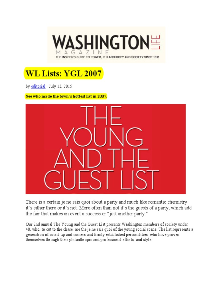 Britlan Malek in YGL 2007 List | PDF | Art | Mystery, Thriller & Crime ...