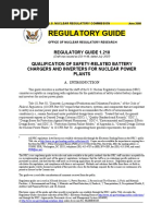 NRC Guide on Quality Standards for Nuclear Components | PDF | Nuclear ...