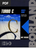 Turbo C Tutorial | PDF | C (Programming Language) | Directory (Computing)