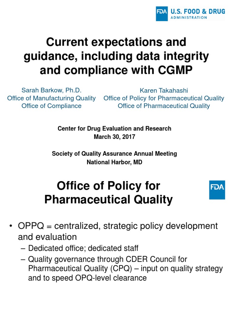 FDA Presentation | PDF | Food And Drug Administration | Computing