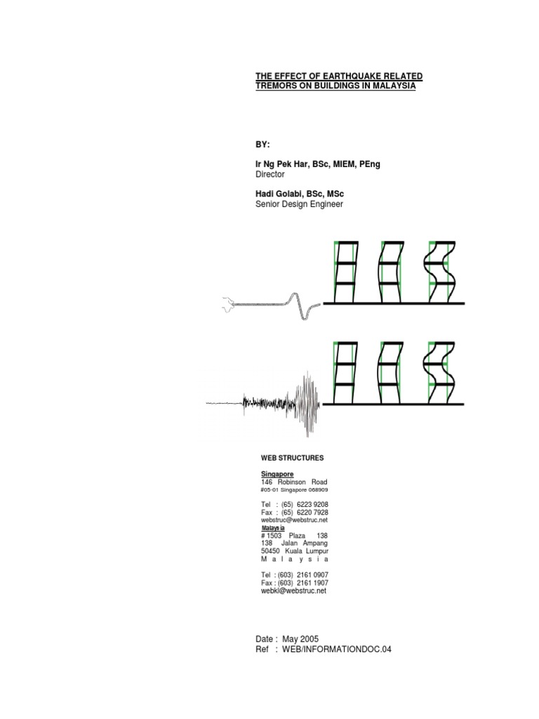 Seismic Report | PDF | Earthquakes | Plate Tectonics