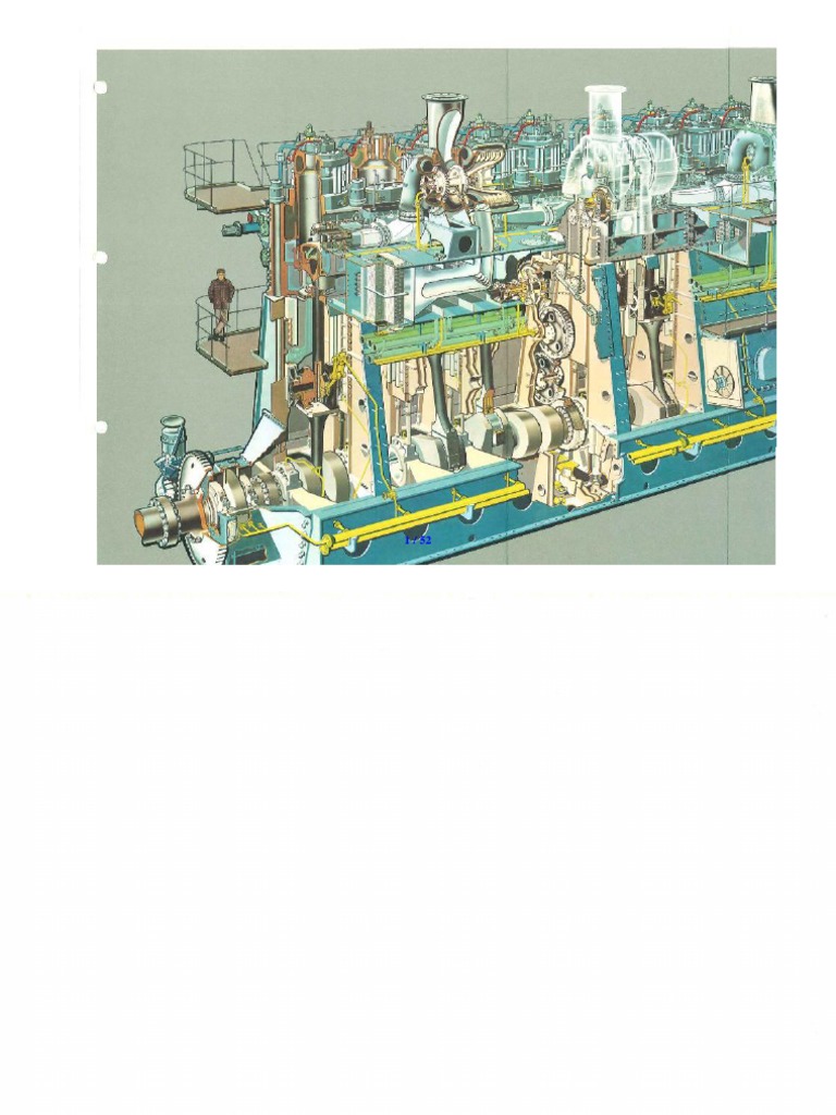 01 - A - Sulzer Marine Diesel Engine RD Type | PDF