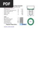 Flexitallic CGI Torque Chart Spiral Wound Gaskets | PDF | Secondary ...