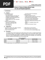bq34z100-r2 Datasheet | PDF | Lithium Ion Battery | Electrical Engineering