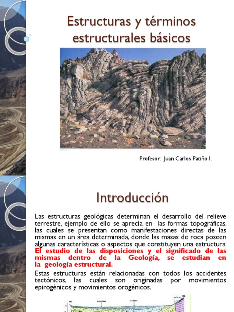 UNIDAD II Geologia Estructural | PDF | Falla (geología) | Roca (geología)
