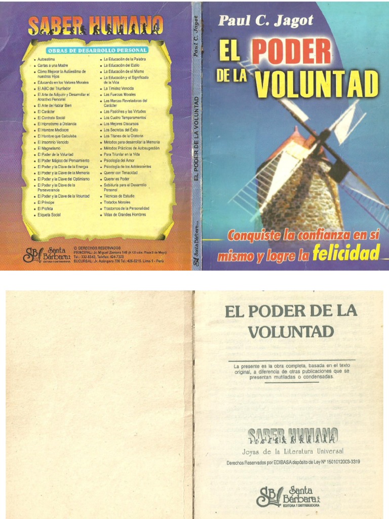 El Poder de La Voluntad | PDF
