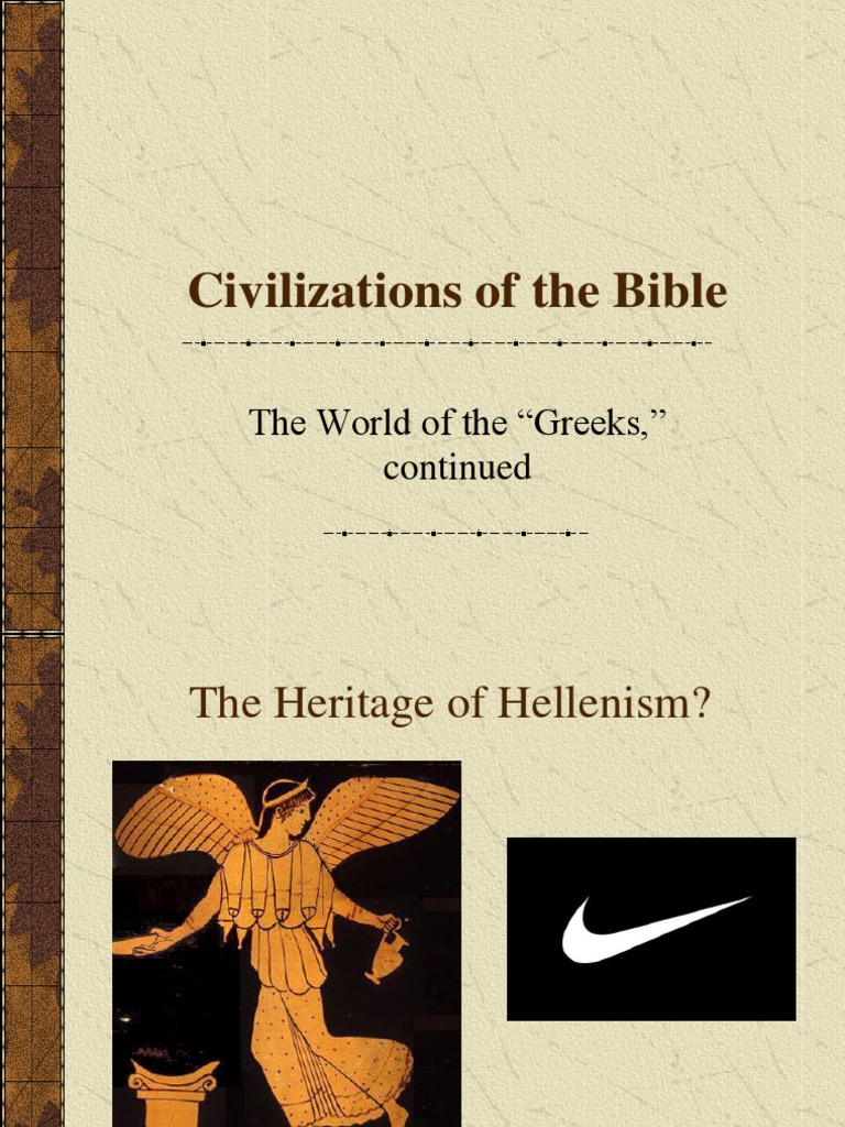 Civilizations of The Bible 3 | PDF | Hellenistic Period | Ancient Greece