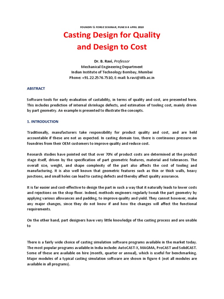 شبیه سازی 3 | PDF | Casting (Metalworking) | Simulation