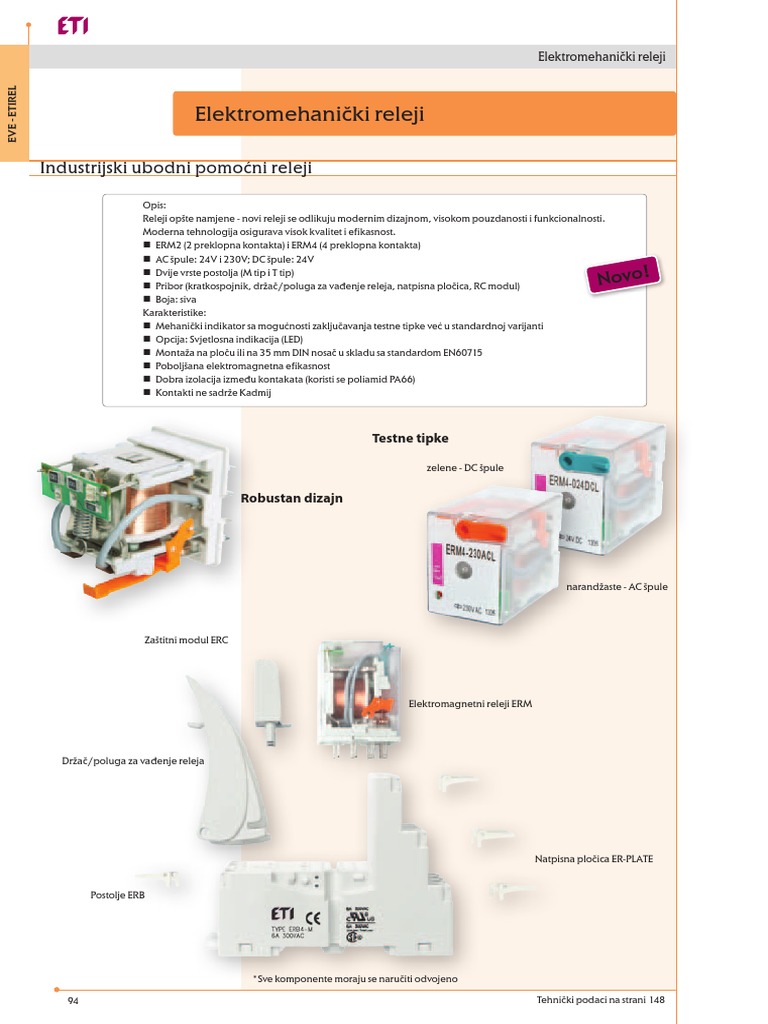 Elektromehanicki Releji | PDF