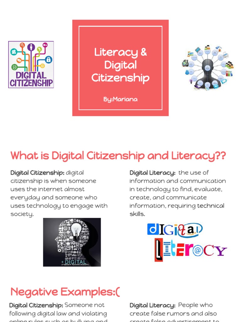 Mariana Alcantar - Google Slides - What Is Digital Citizenship Literacy ...