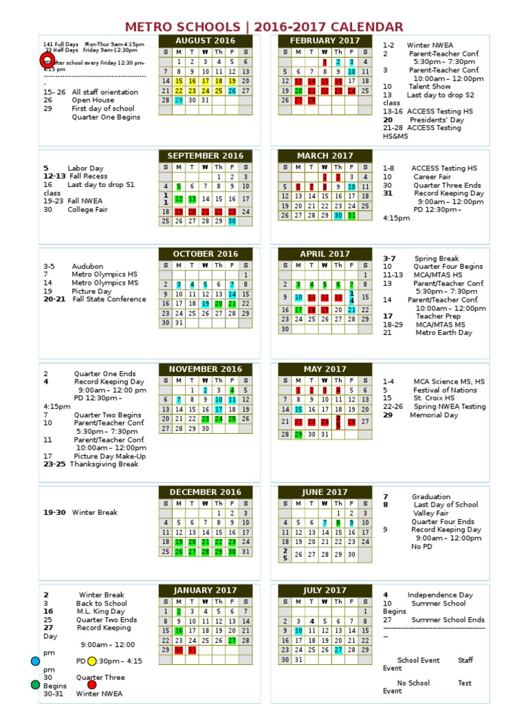 2015 2016 Yearly Calendar 2 | PDF | Observances | Holidays