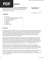 Man-Made Elements Table | PDF