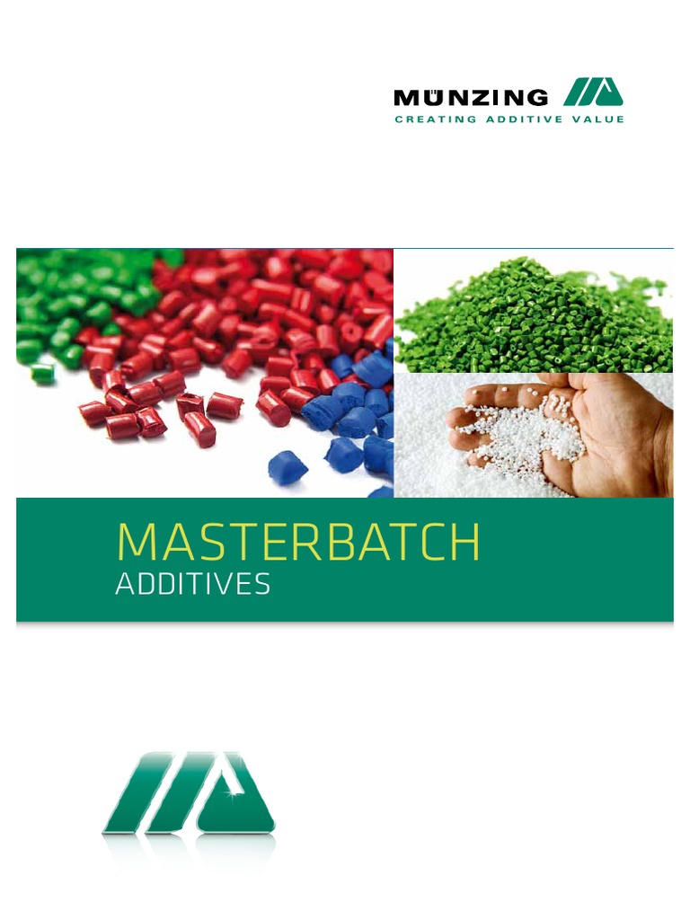 Munzing Masterbatch Additives | PDF | Polyethylene | Filtration