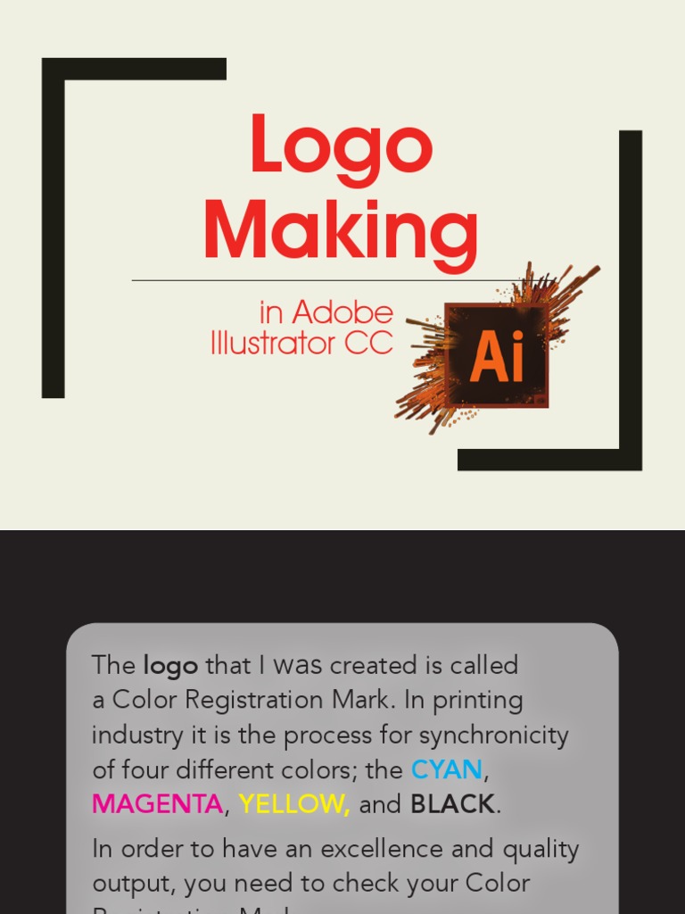 Logo Making In Adobe Illustrator Cc Pdf Rectangle Adobe Illustrator