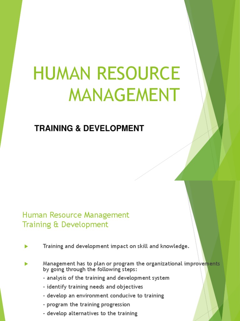 5-Steps HR Training and Development | PDF