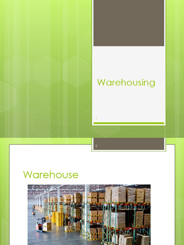 Modern Warehousing in Logistics | PDF | Warehouse | Inventory