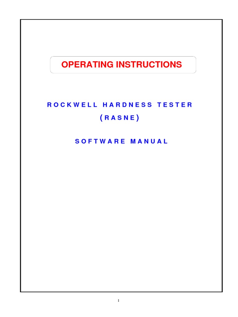 RASNE Software Manual | PDF | Menu (Computing) | Password