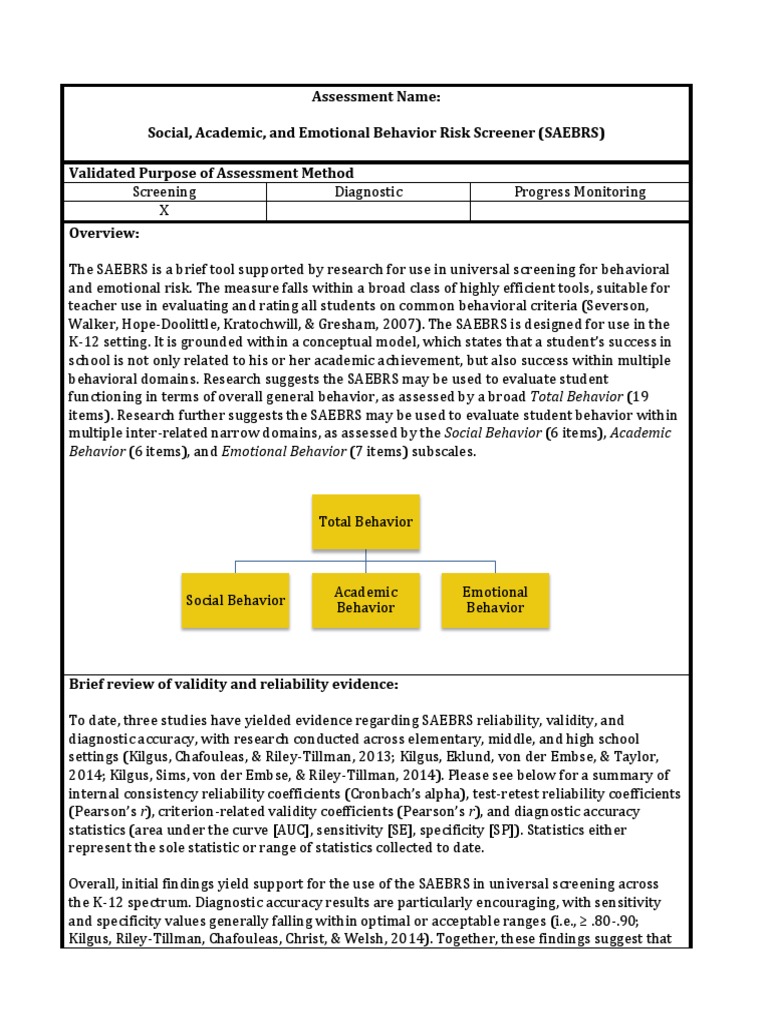 Eba Brief Saebrs | Download Free PDF | Validity (Statistics) | Risk