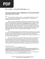 Scientific Details of The Linen Frequency Study | PDF | Linens | Flax