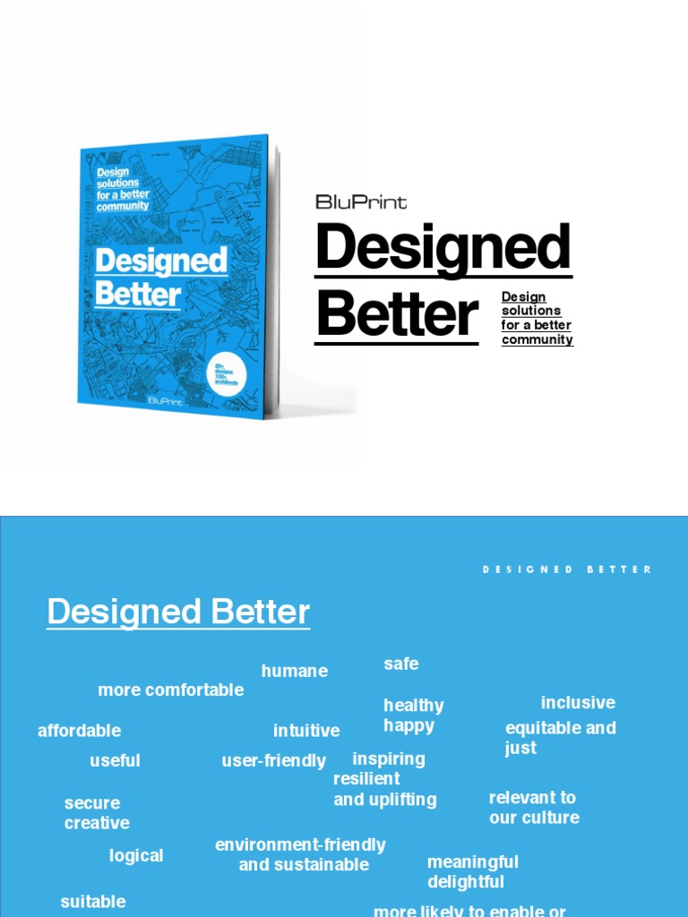Designed Better Brief 2017 | PDF | Communication Design