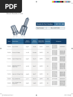 BOSCH FUEL INJECTOR List-Fuel Injectors PDF | PDF | Dodge | Lincoln ...