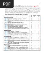 CONNERS - ADHD Checklists and Rating Scale Summary Sheet | PDF ...