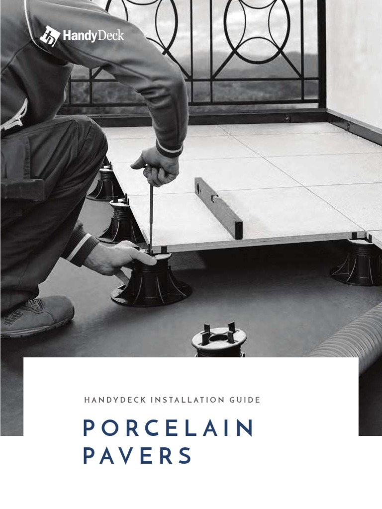 Porcelain Paver Installation Guidelines | PDF | Drainage | Concrete