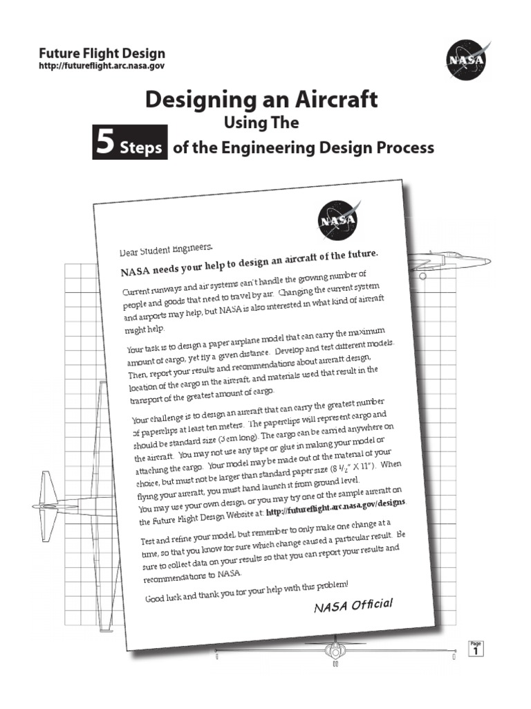 Basic Steps (Eg - Paper Model) | PDF | Flight Test | Aircraft
