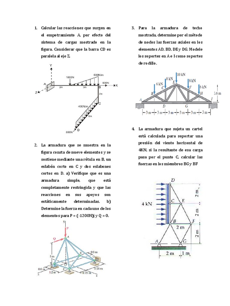 Estatica Practica | PDF
