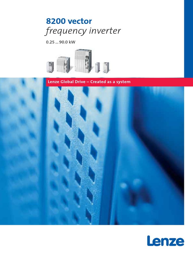 Lenze 8200vector Brochure | PDF | Power Inverter | Electrical Engineering