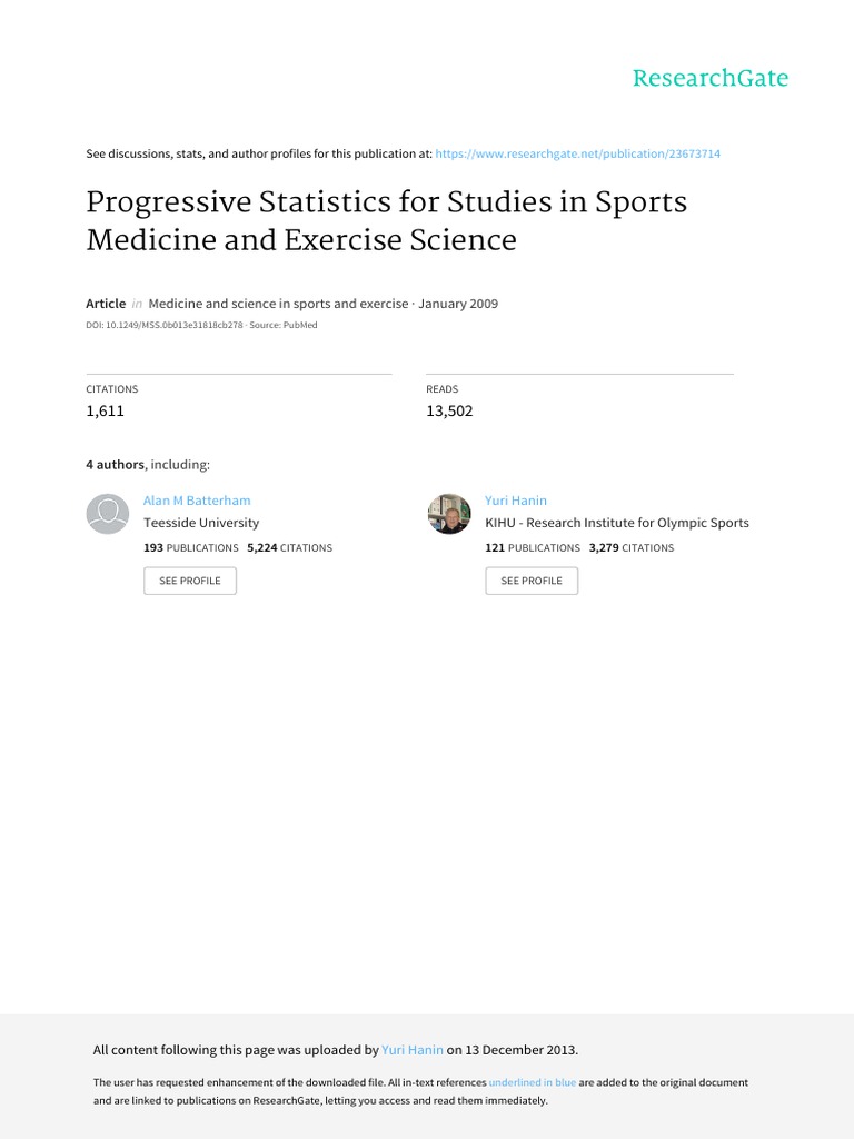 09 Progressive Stats MSSE Reformatted | PDF | Standard Deviation ...
