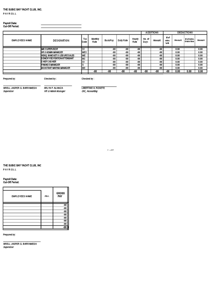 Payroll | PDF | Payroll | Government Finances