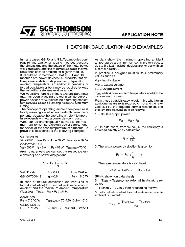 Thermal_Calculation.pdf | Temperature | Electricity