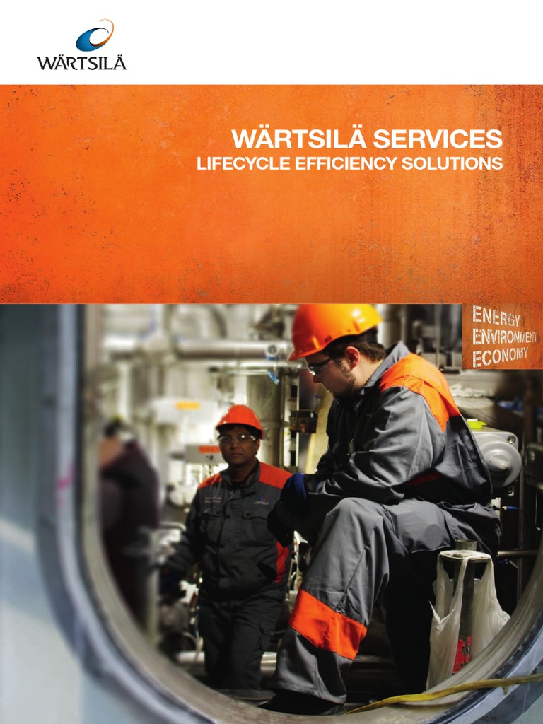 Wartsila Services Brochure | PDF | Automation | Propeller