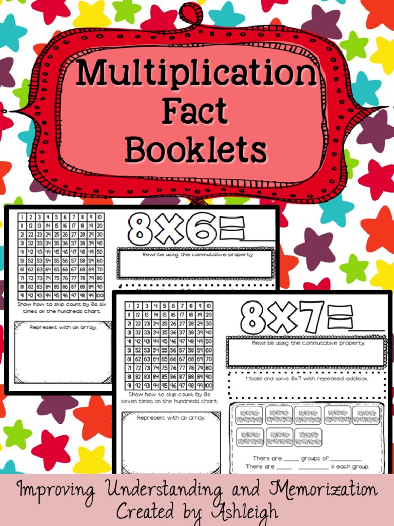 Multiplication Fact Booklets: Improving Understanding and Memorization ...