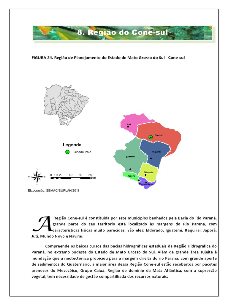 Regiao Cone Sul Caderno Geoambiental1 | PDF | Geografia | Geomorfologia