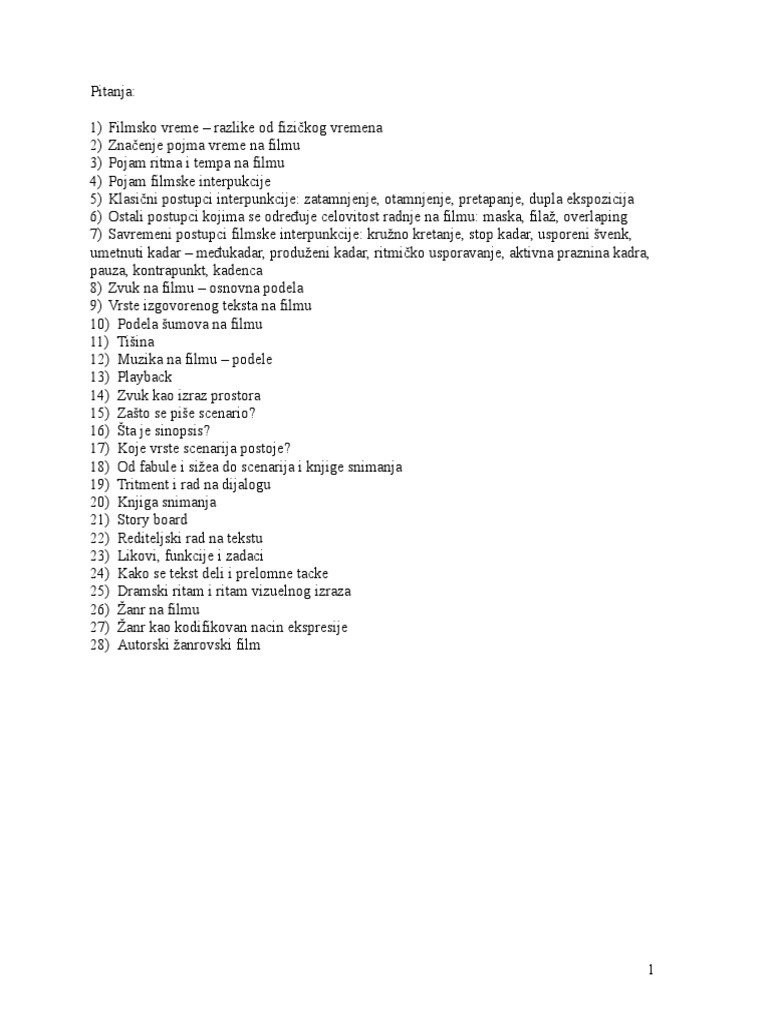 Filmska Rezija 2 | PDF