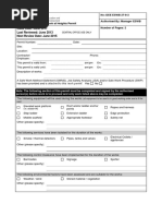 Electrical Isolation Certificate Form | PDF