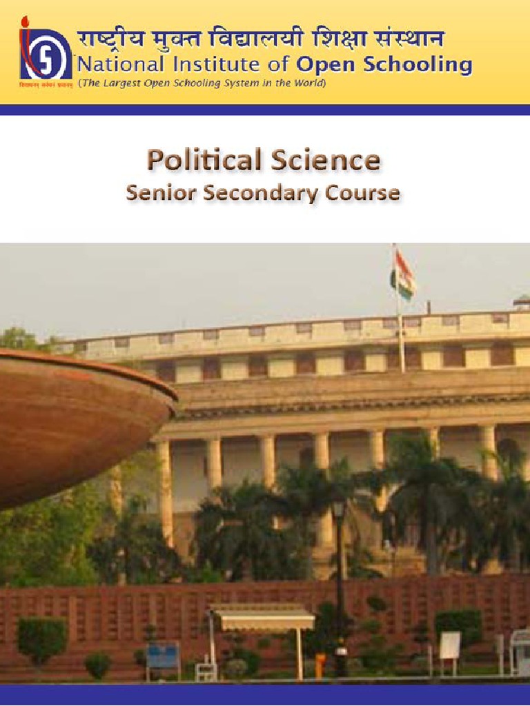 Political Science (Indian Polity) | PDF | Liberty | Equal Opportunity
