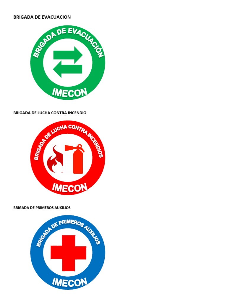 Distintivos Brigadas | PDF | Salud y bienestar