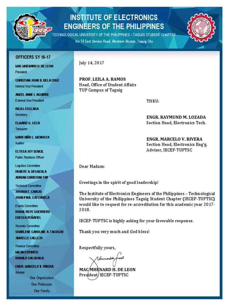 Reaccreditation Letter | PDF | Further Education