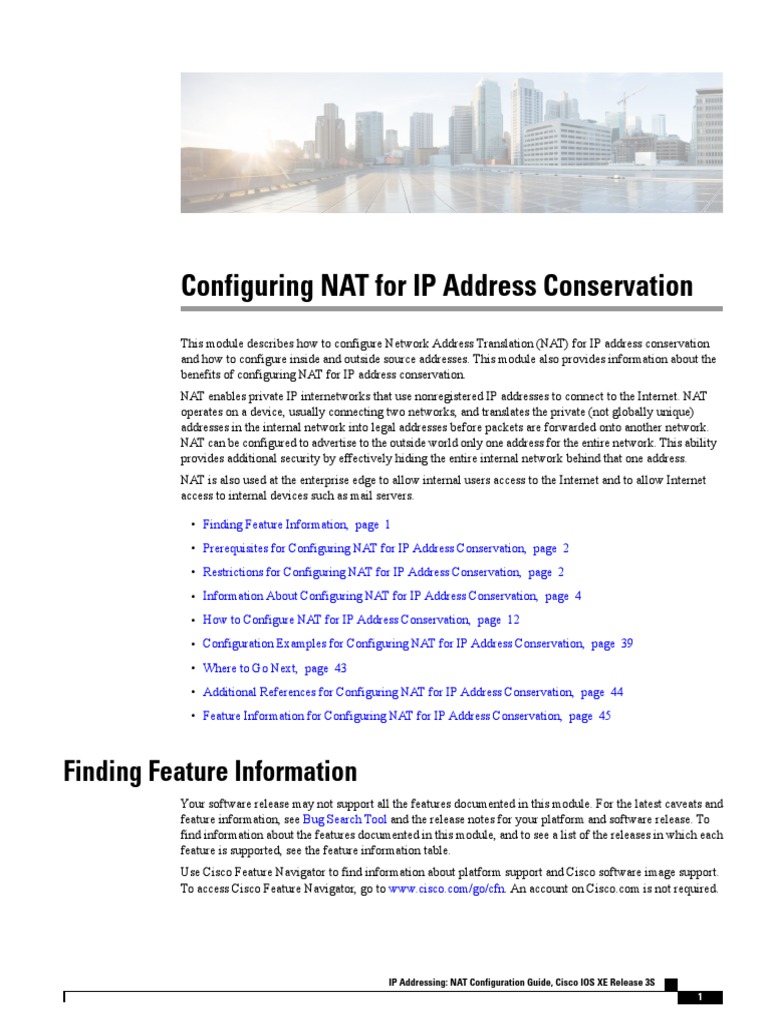 NAT Types | PDF | Ip Address | Radius