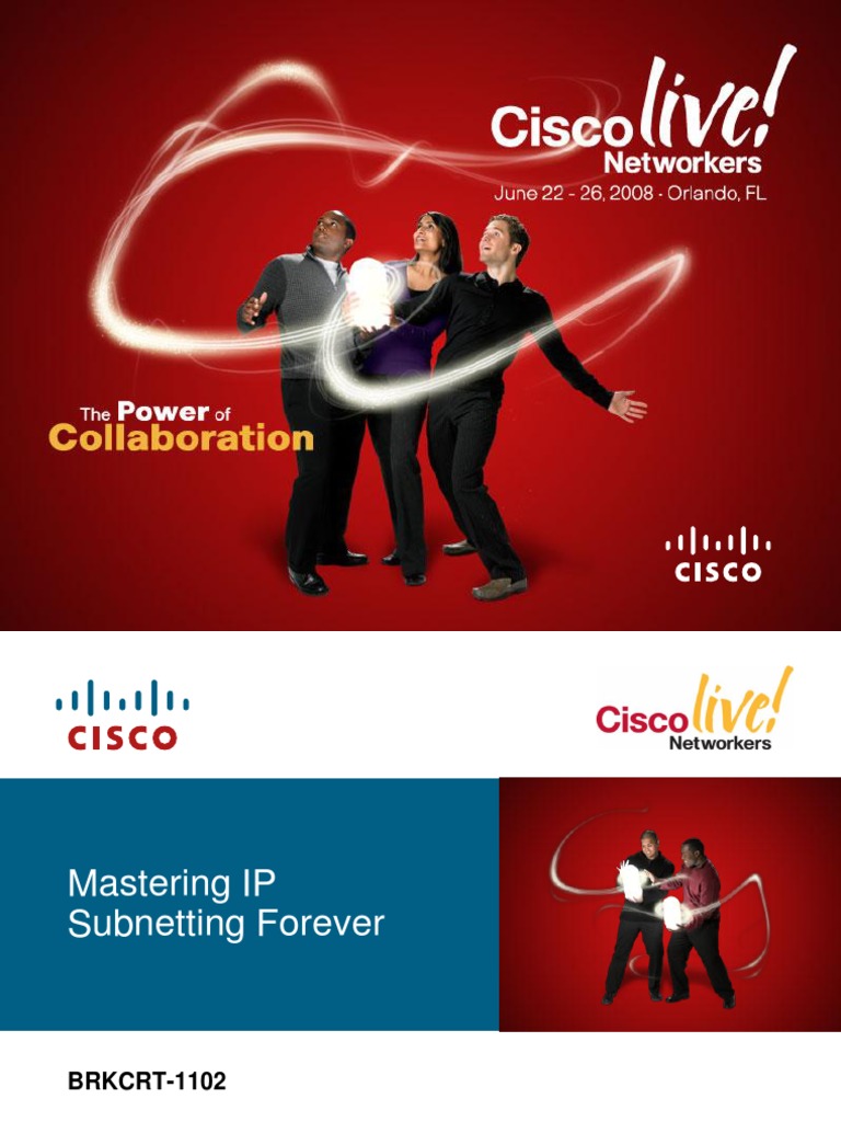 Magic Number VLSM Cisco Live 2008 | PDF | Ip Address | Networking Standards