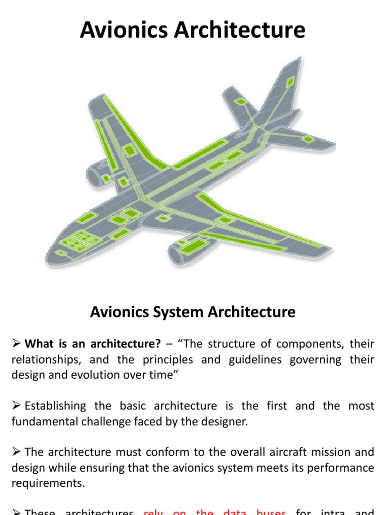 Avionics Architectures | PDF | Avionics | Modularity
