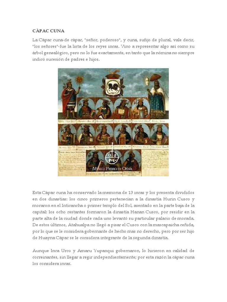 Cápac Cuna | PDF