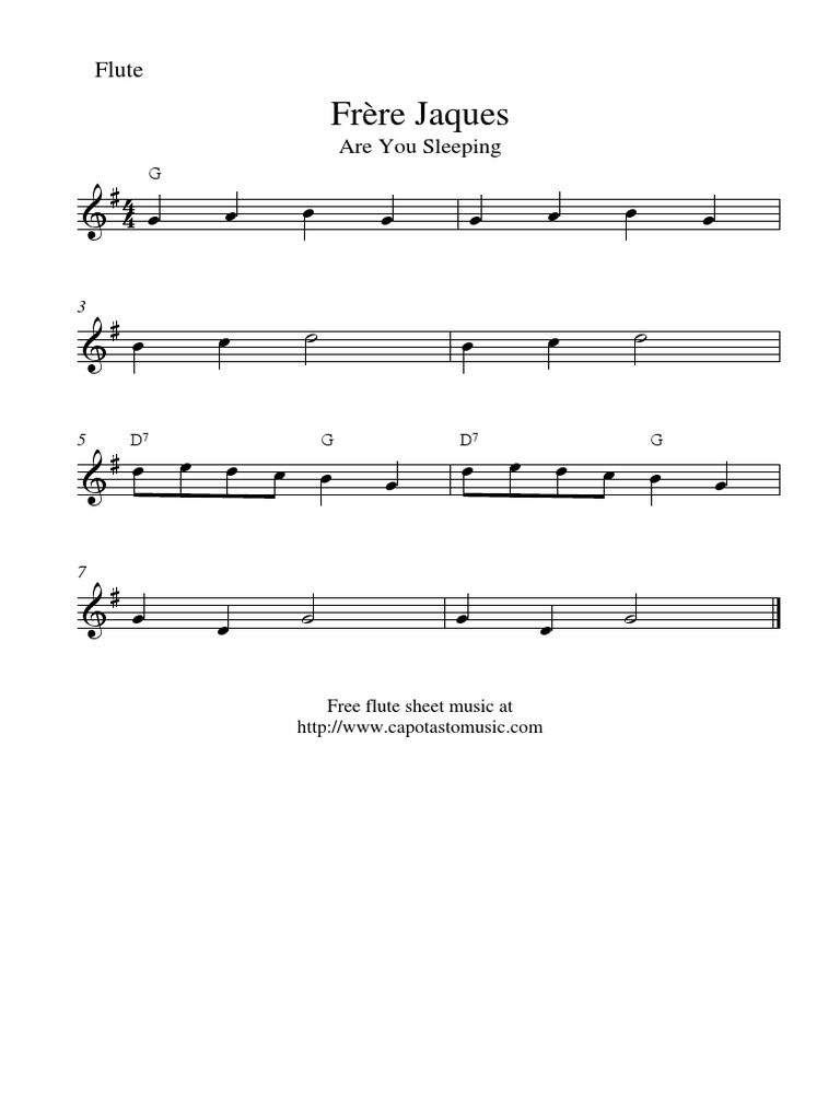 Frere Jaques Pdf
