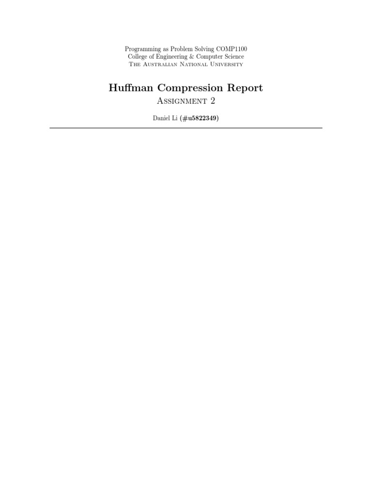 Report Assignment2 Comp1100 Full Marks | PDF | Code | Data Type