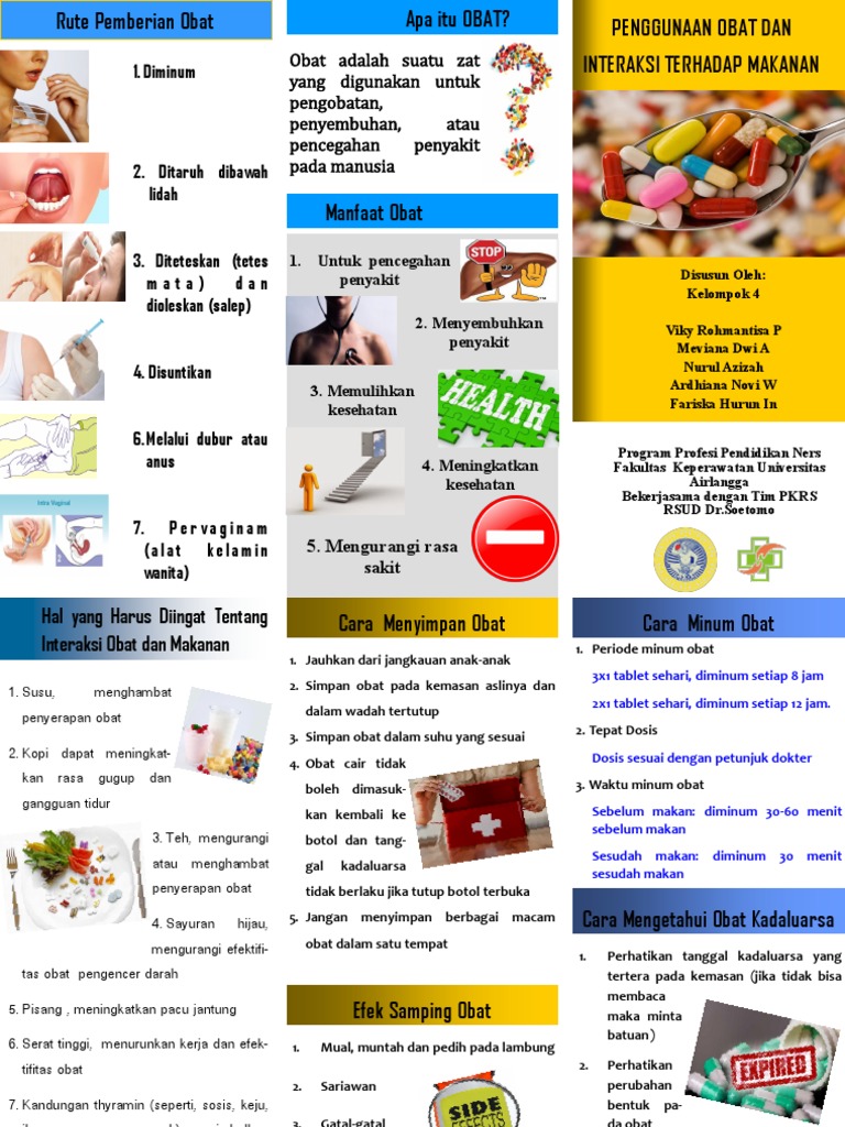 Leaflet Penggunaan Obat Ok | PDF