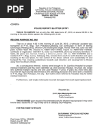 Traffic Accident Investigation Report | PDF | Traffic Collision | Vehicles