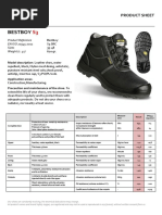 Safety Shoes Specification PDF | PDF